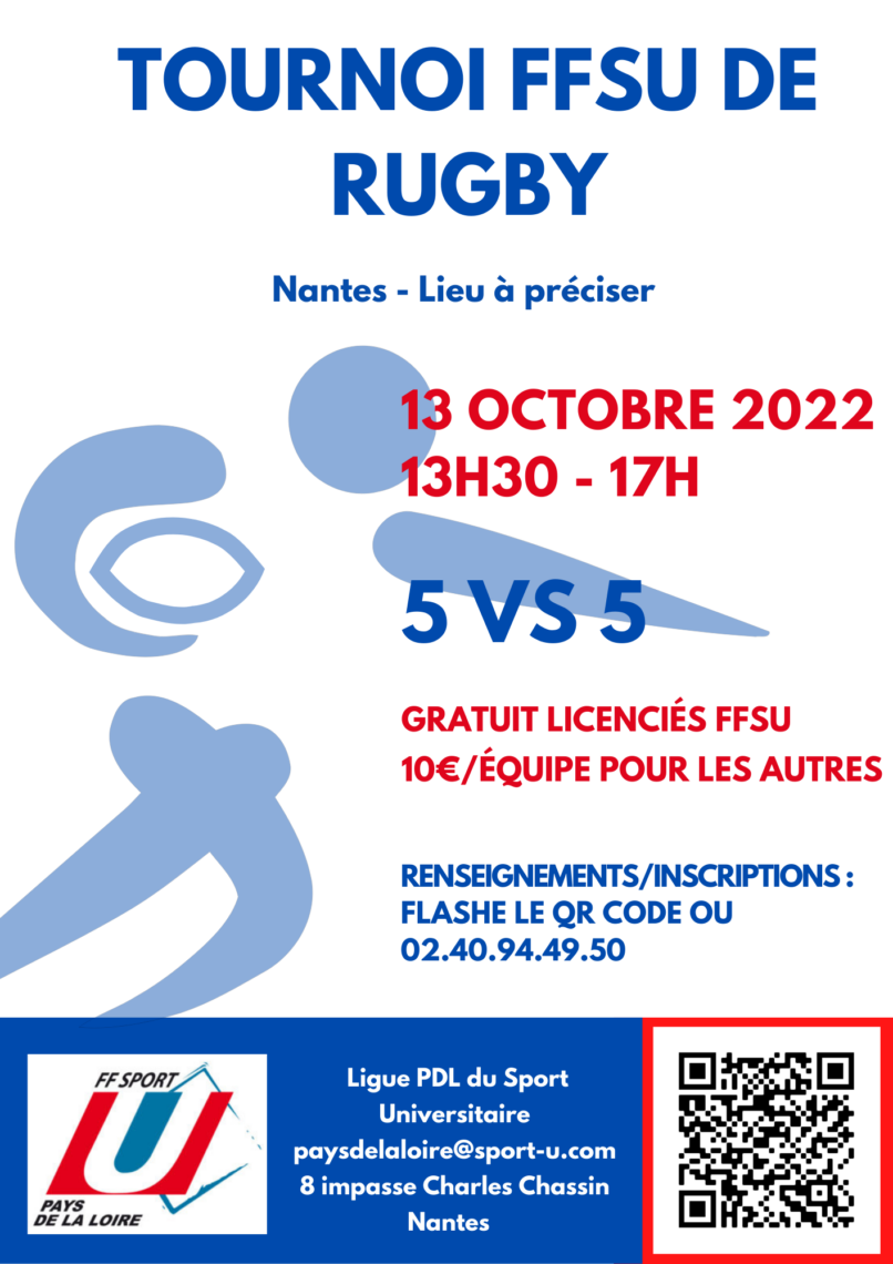 Tournoi Rugby à 5 - Ligue Pays de la Loire